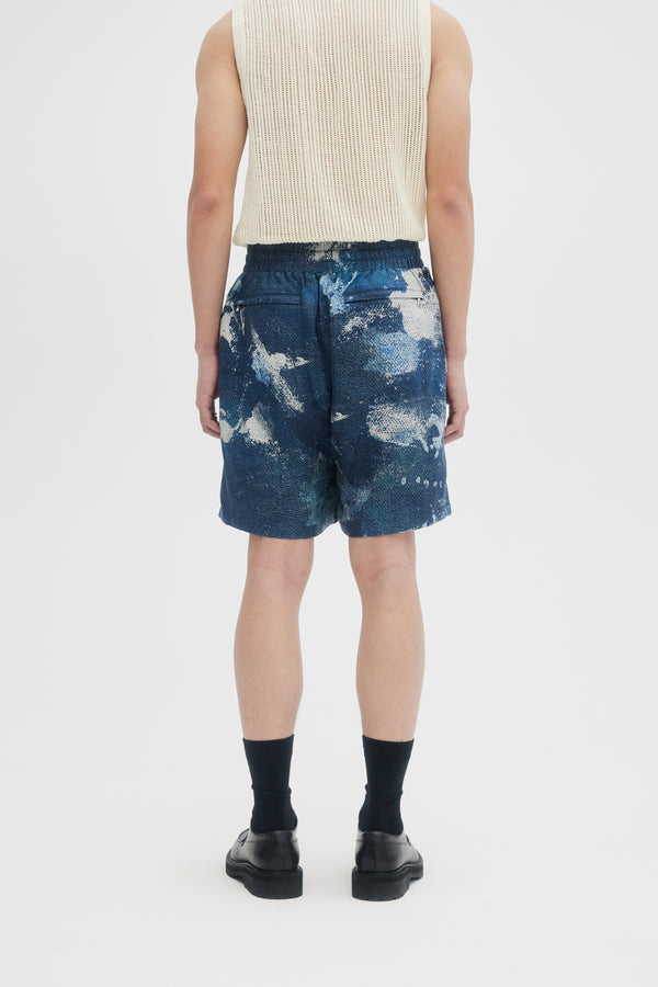 DOMREBEL The Deep Short - Blue - Due West